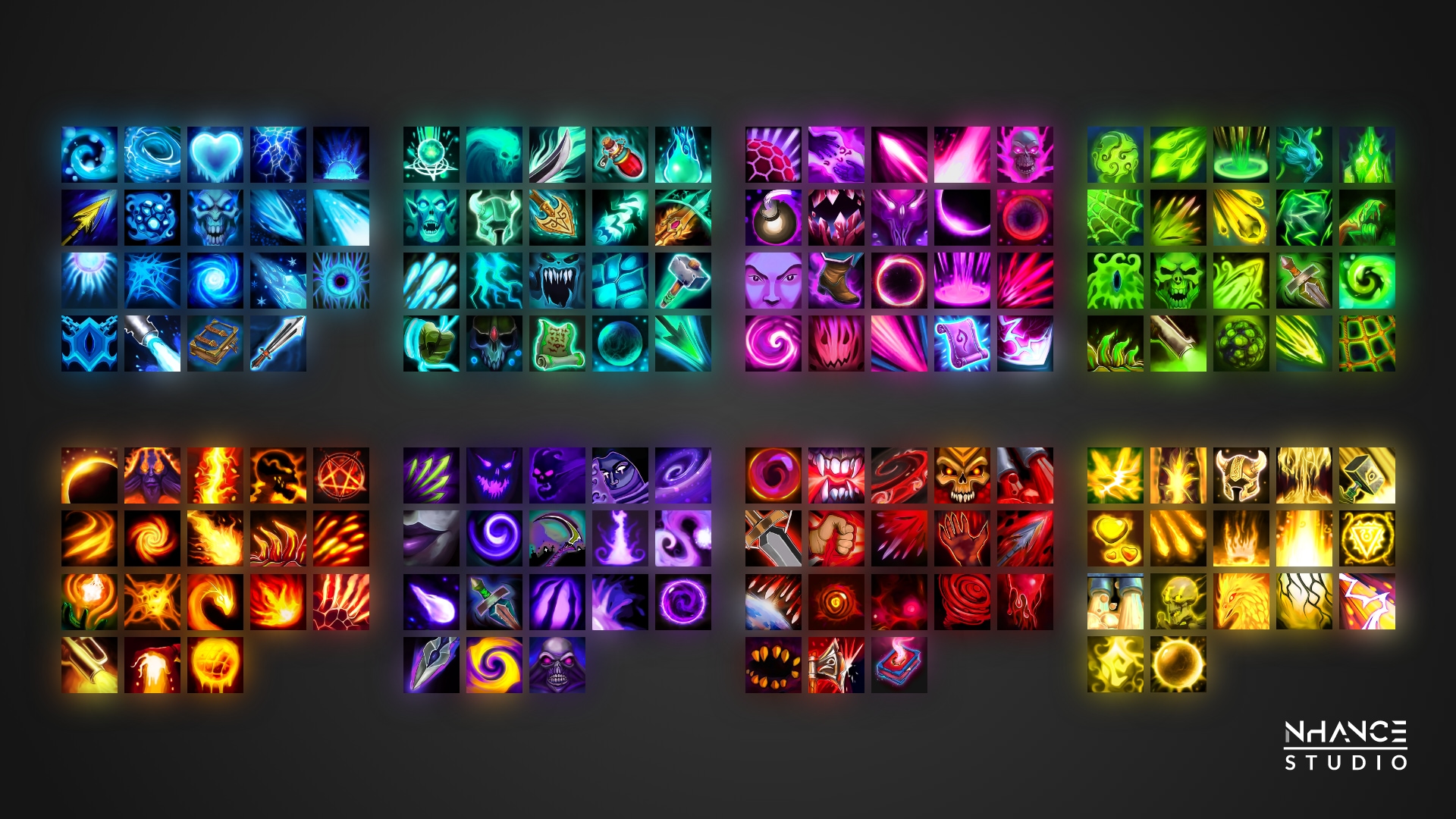 Fantasy Spell Icons Pack in 2D Assets - UE Marketplace